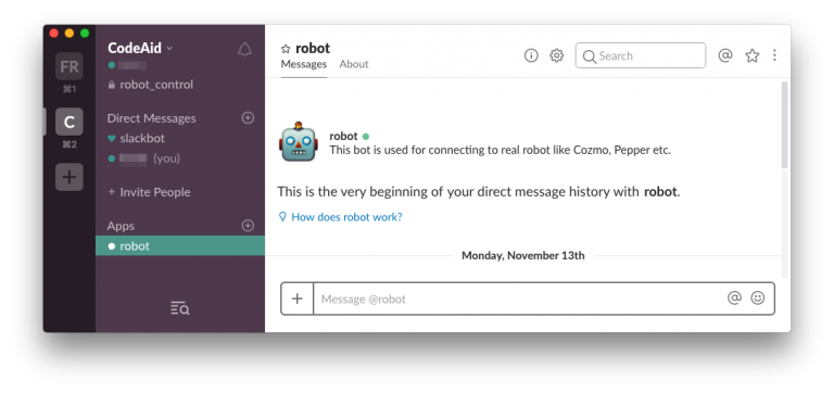 CozmoをSlackで操作するPythonプログラミング – CodeAid-Lab（コードエイド・ラボ）