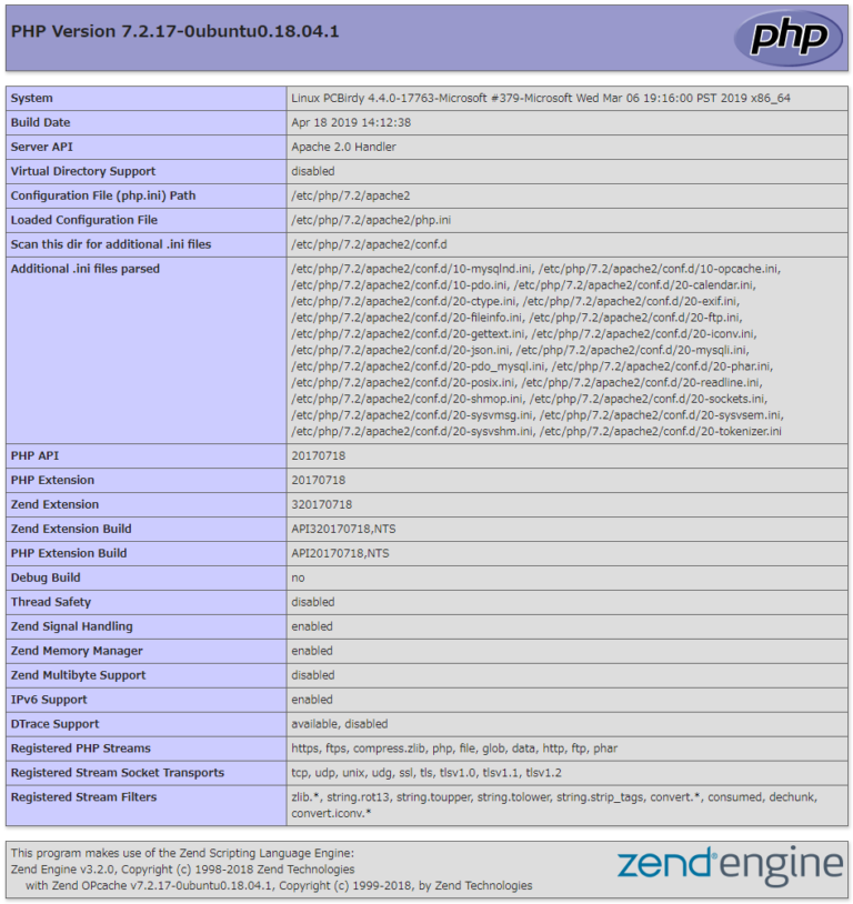 Windows10 WSLのUbuntuにLAMP環境を作ってWordPressをインストールする（前編） – CodeAid-Lab（コードエイド・ラボ）