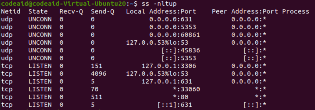 ifconfigとnetstatはipとssです – CodeAid-Lab（コードエイド・ラボ）