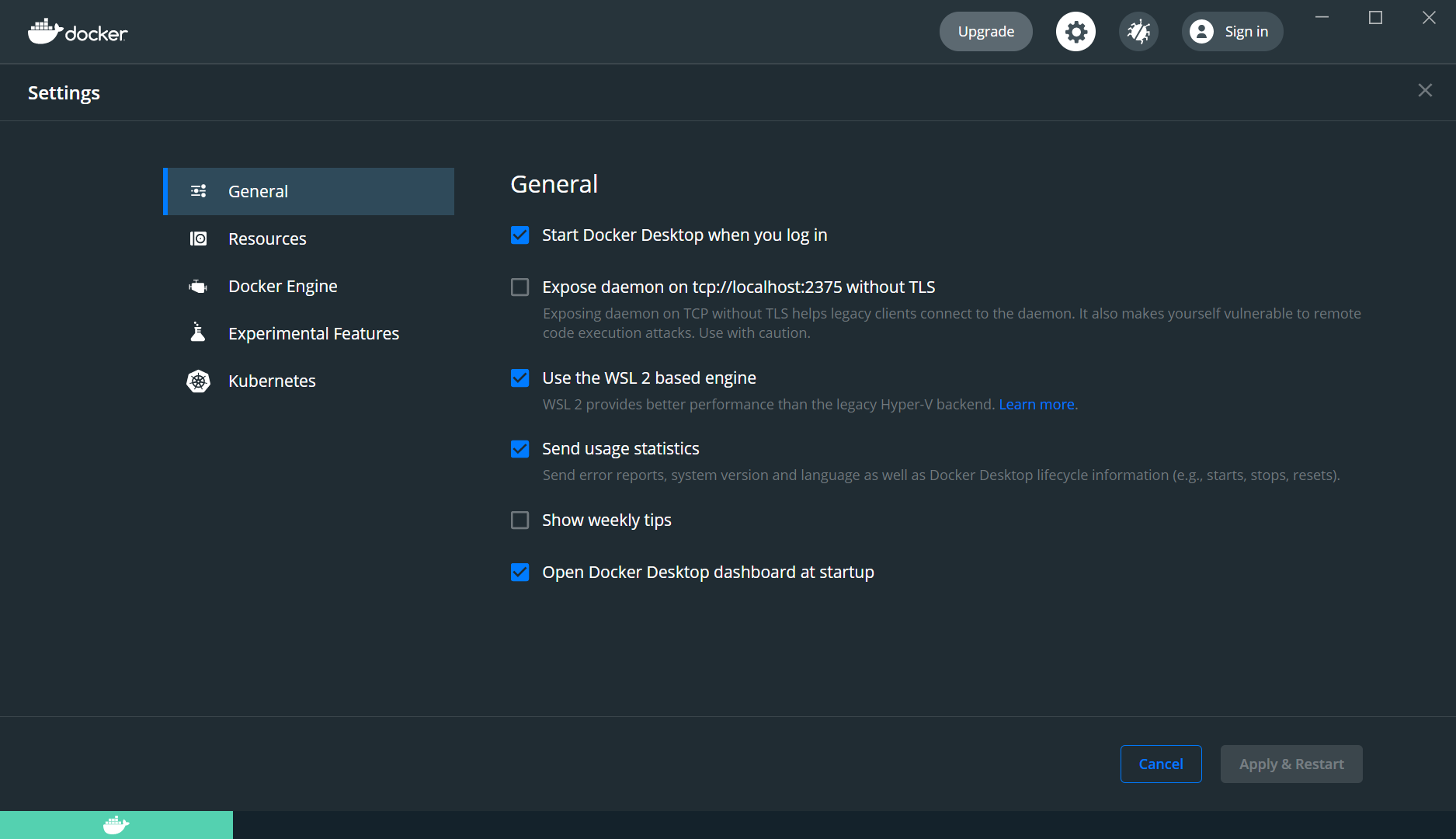 Docker Desktop for WindowsをWSL2で使う – CodeAid-Lab（コードエイド・ラボ）