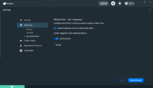 Docker Desktop for WindowsをWSL2で使う – CodeAid-Lab（コードエイド・ラボ）